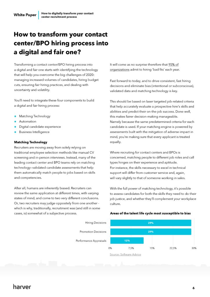 How to digitally transform your contact center recruitment process