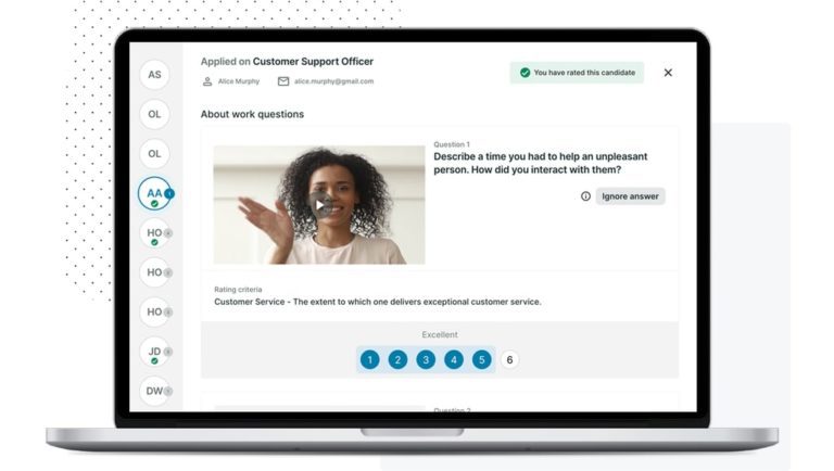 Automated Video Interview Software | Harver Interview